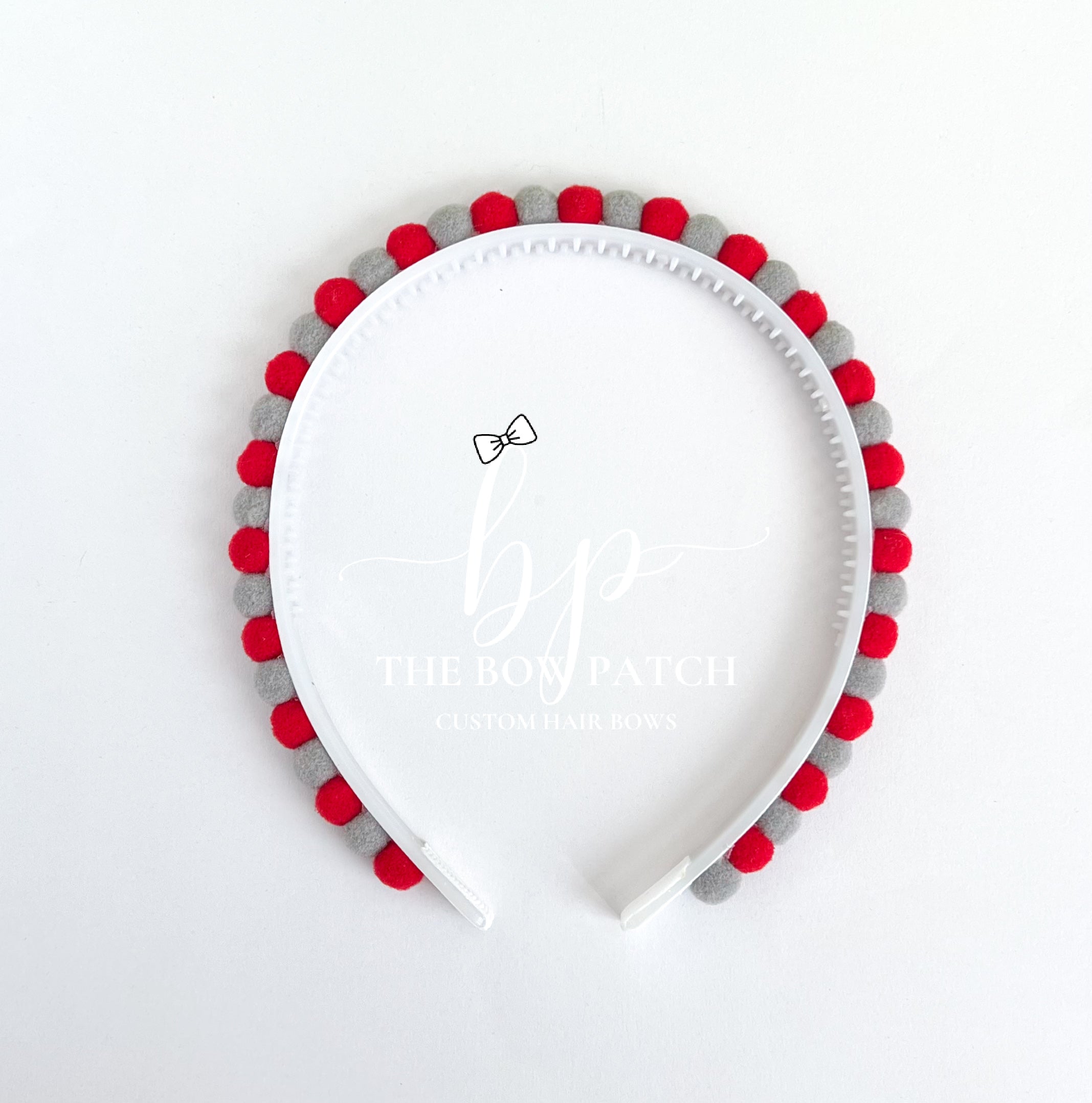 UMS-Wright Pom Pom Headband – The Bow Patch